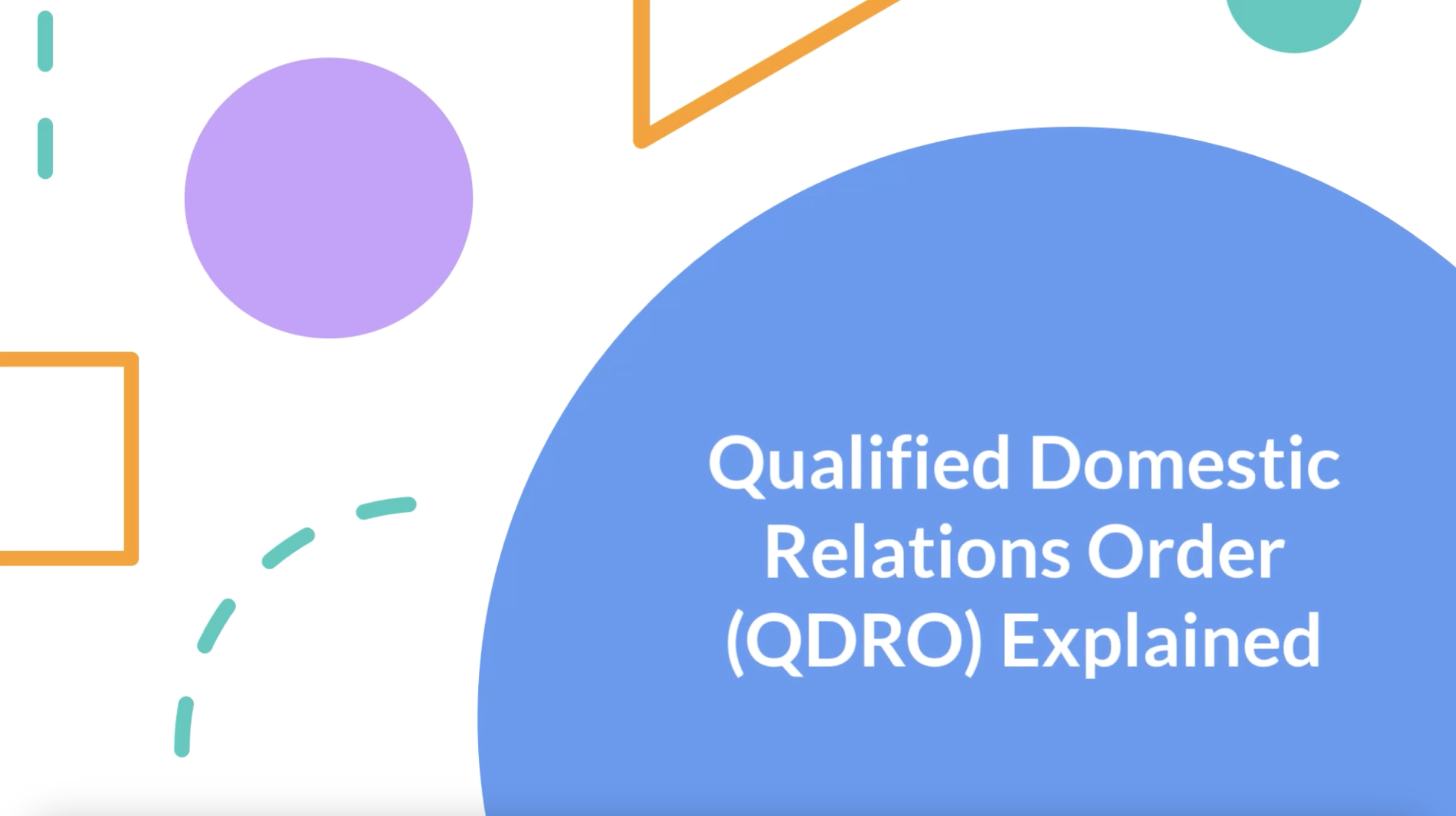 QDRO Explained – Aaron Peña Portfolio